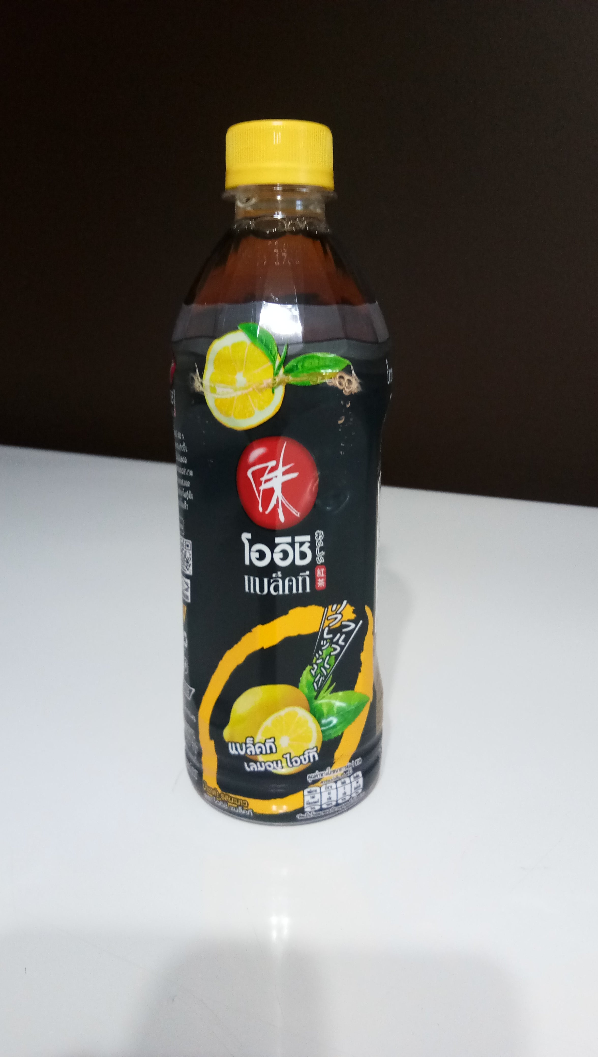 โออิชิแบล็คทีเลมอน 500 มล - Oishi Black Tea Lemon 500ml | Chiang Rai ...